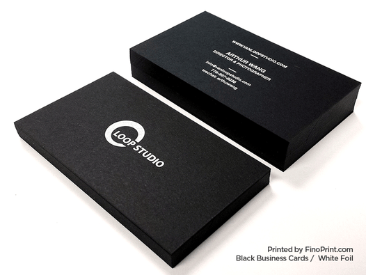 Black Business Cards